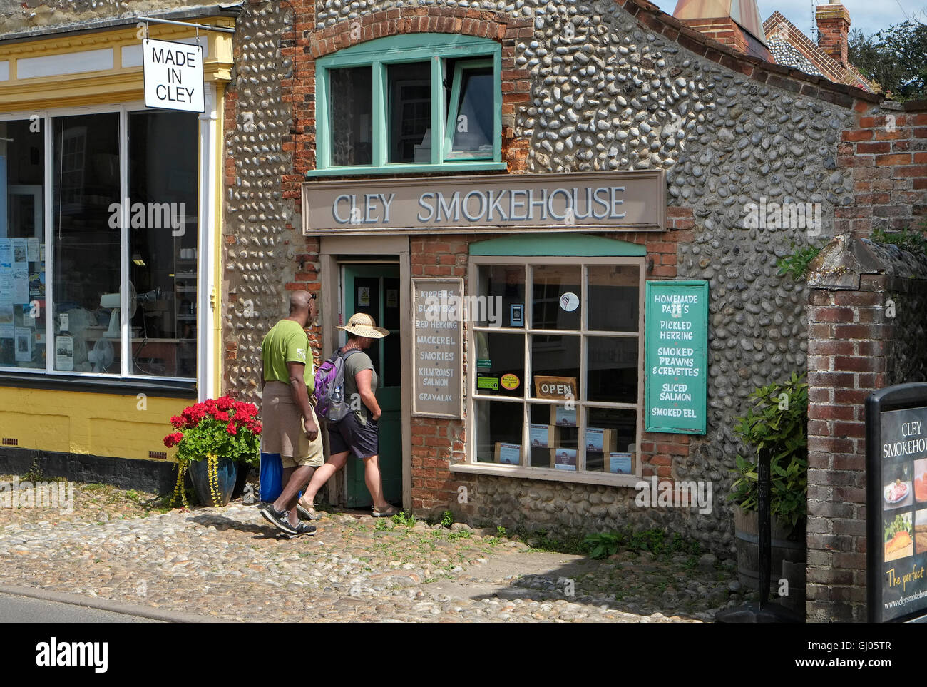 cley smokehouse, north norfolk, england Stock Photo - Alamy