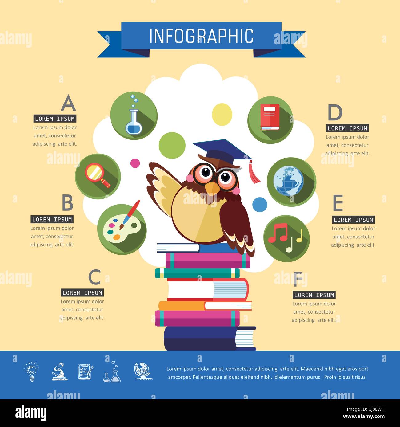 Subject icons hi-res stock photography and images - Alamy