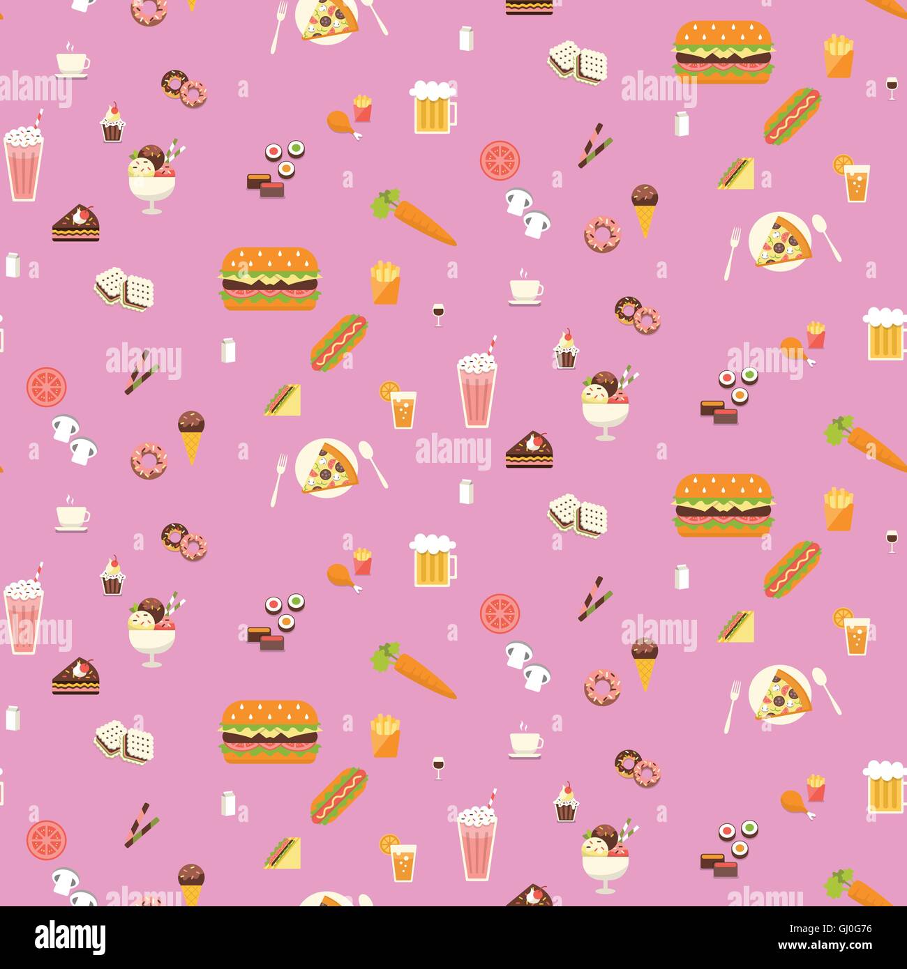 Sandwich cookie pattern hi-res stock photography and images - Alamy