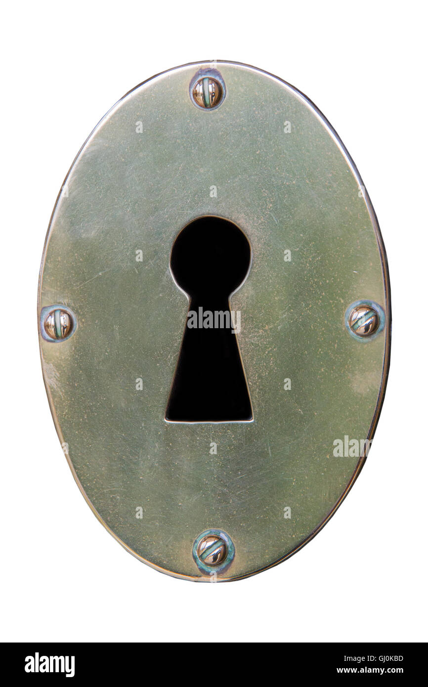 Vintage Key And Keyhole High Resolution Stock Photography and Images ...