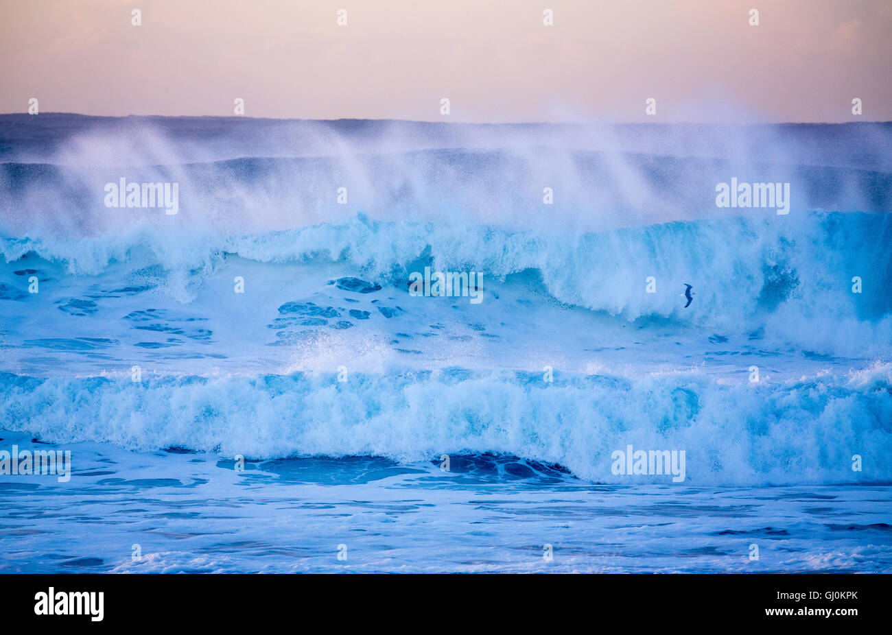 waves on the Reykjanes Peninsula, Iceland Stock Photo - Alamy