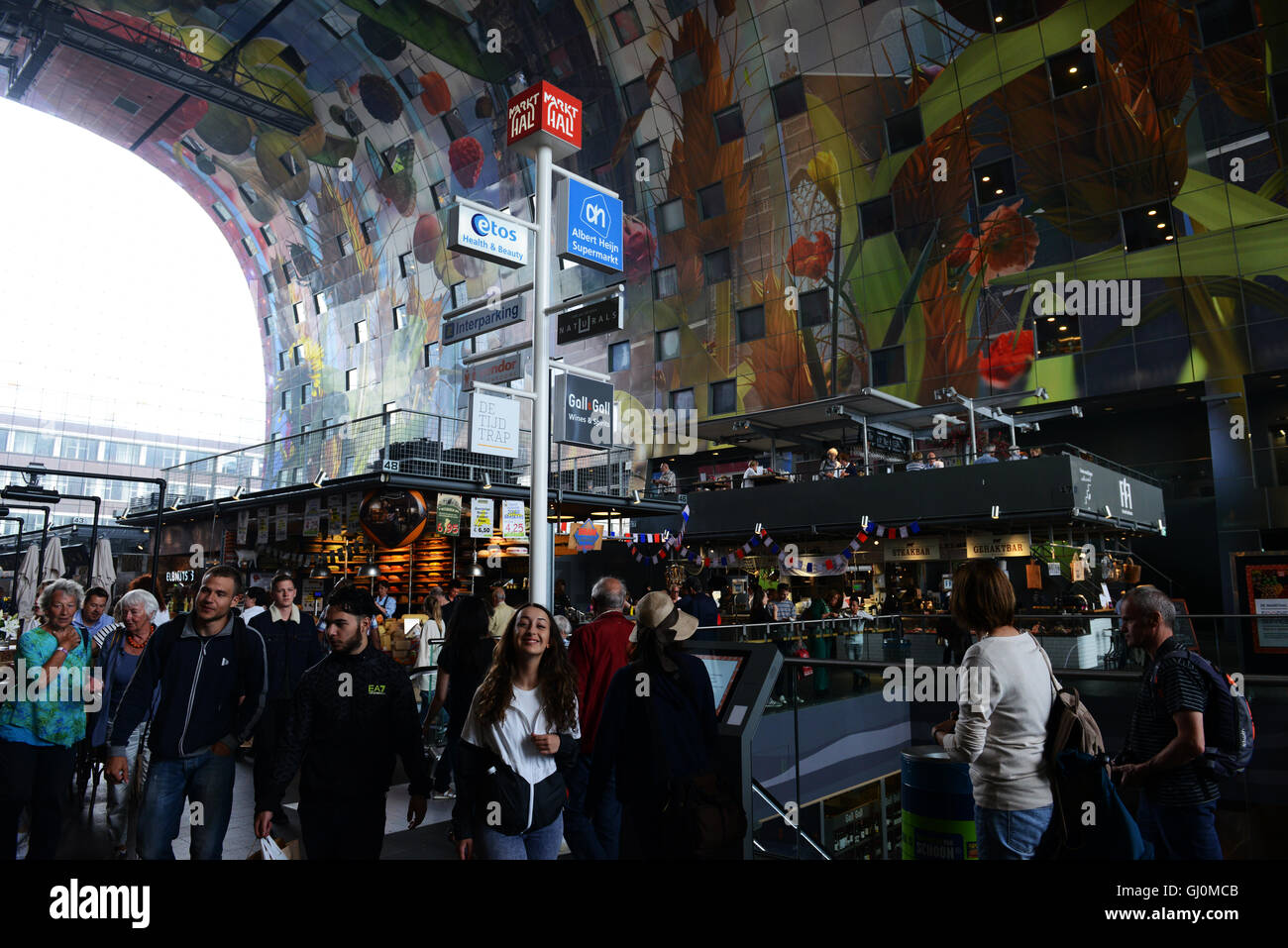 Markthal interior hi-res stock photography and images - Alamy