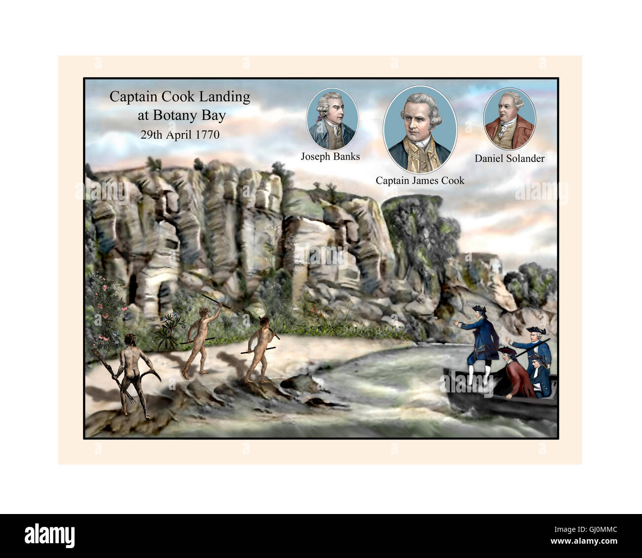 Captain cook botany bay hi-res stock photography and images - Alamy