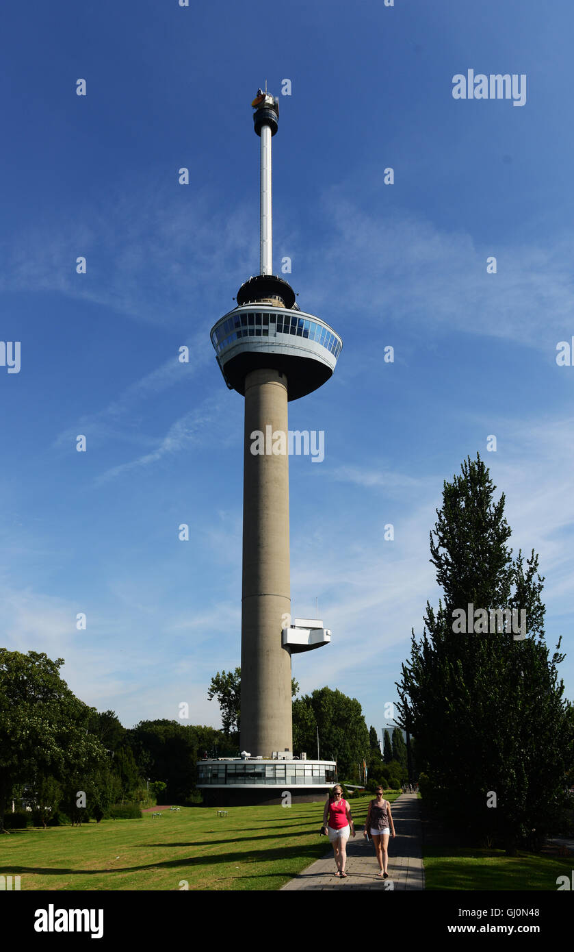 The Euromast observation tower in Rotterdam Stock Photo - Alamy