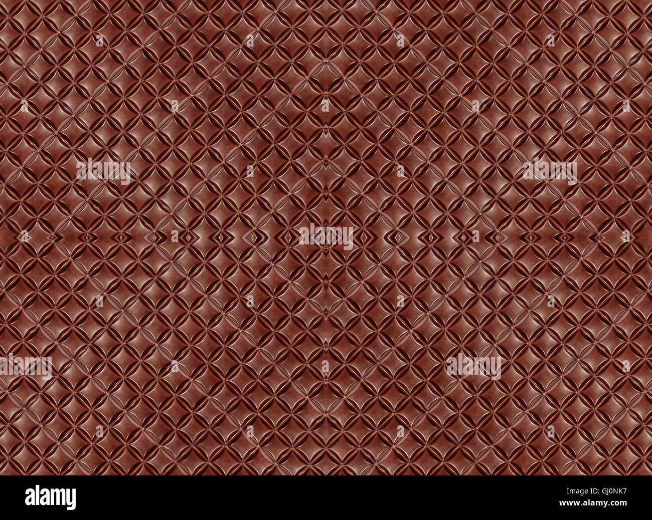 Brown Chocolate bar mosaic texture taken closeup as food background ...