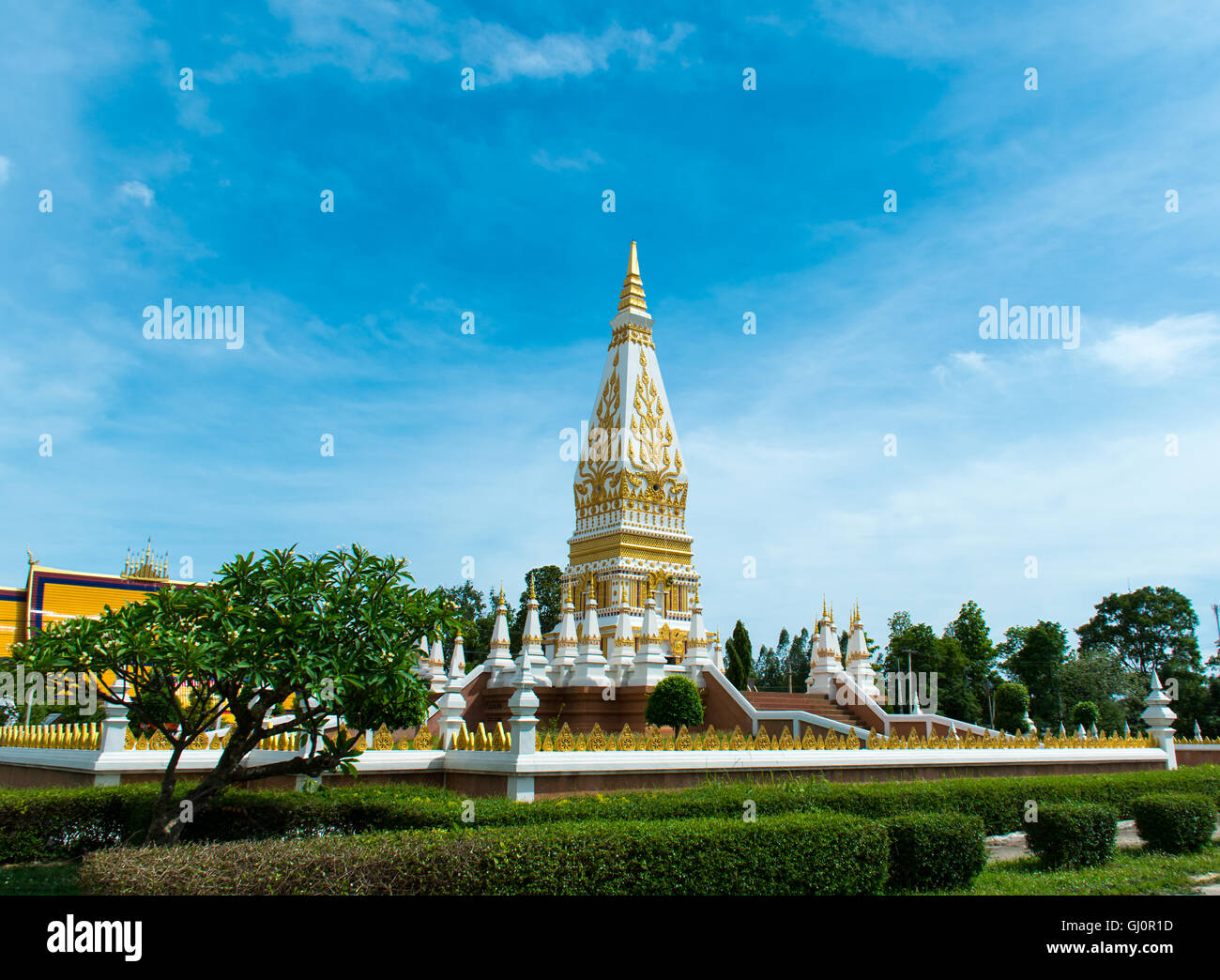 Wat Phra that phanom ,Temple Stock Photo - Alamy
