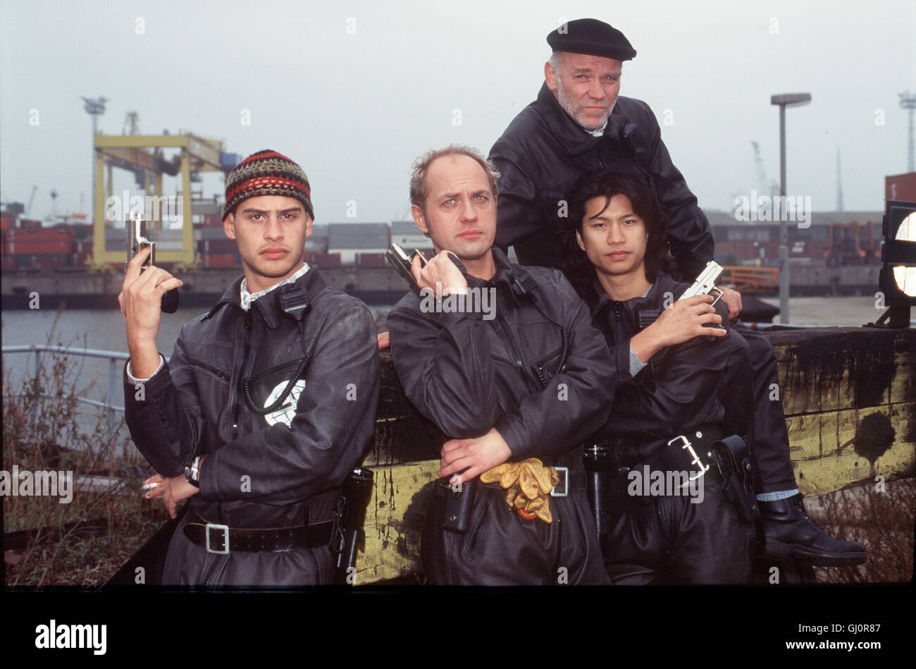 DIE GANG- Die Gang, v.l.n.r: Klaus Winkelmann(MORITZ BLEIBTREU),Joe ...