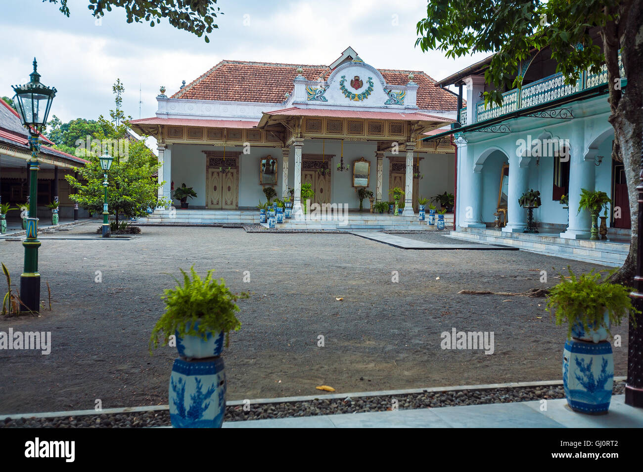 Sultan palace, Yogyakarta, Java, Indonesia Stock Photo - Alamy