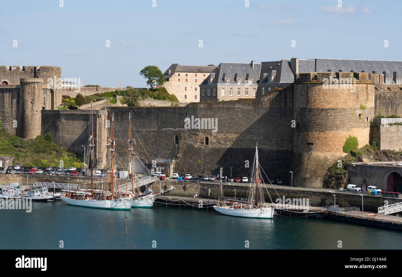 Brest castle hi-res stock photography and images - Alamy