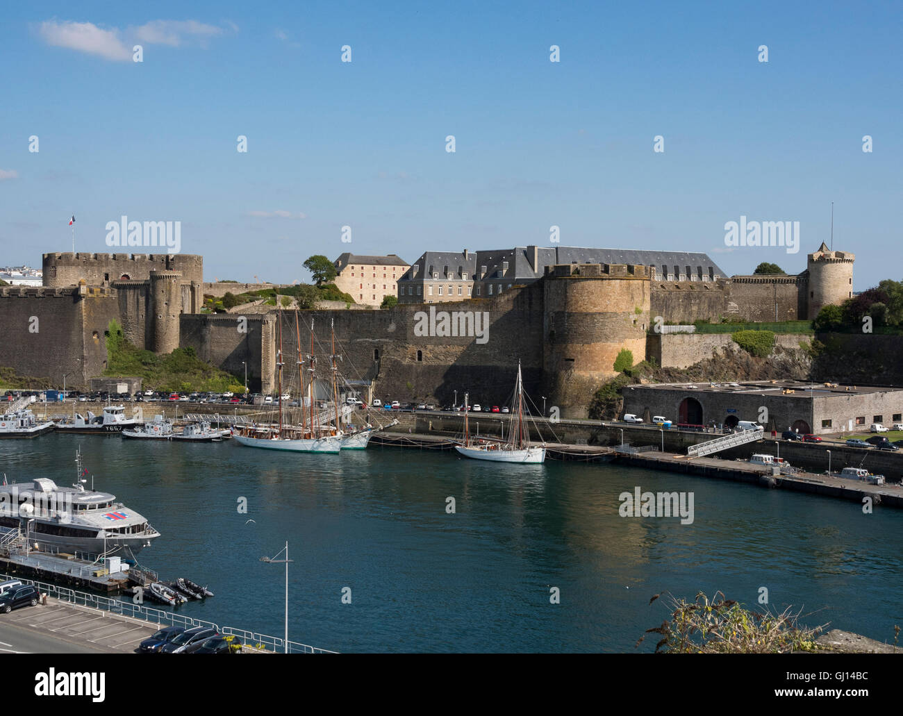 Brest castle hi-res stock photography and images - Alamy