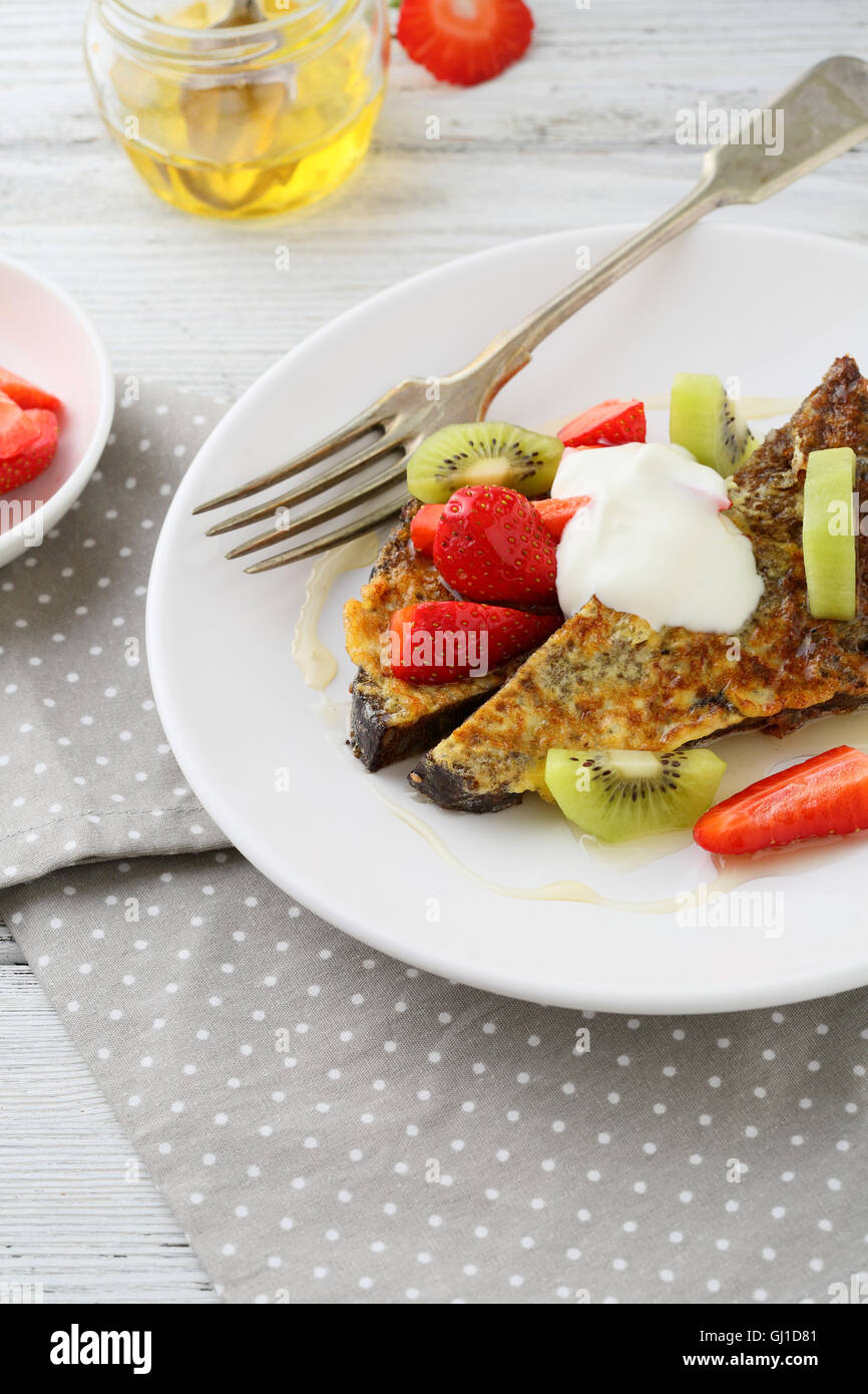 Food close up toasts hi-res stock photography and images - Alamy