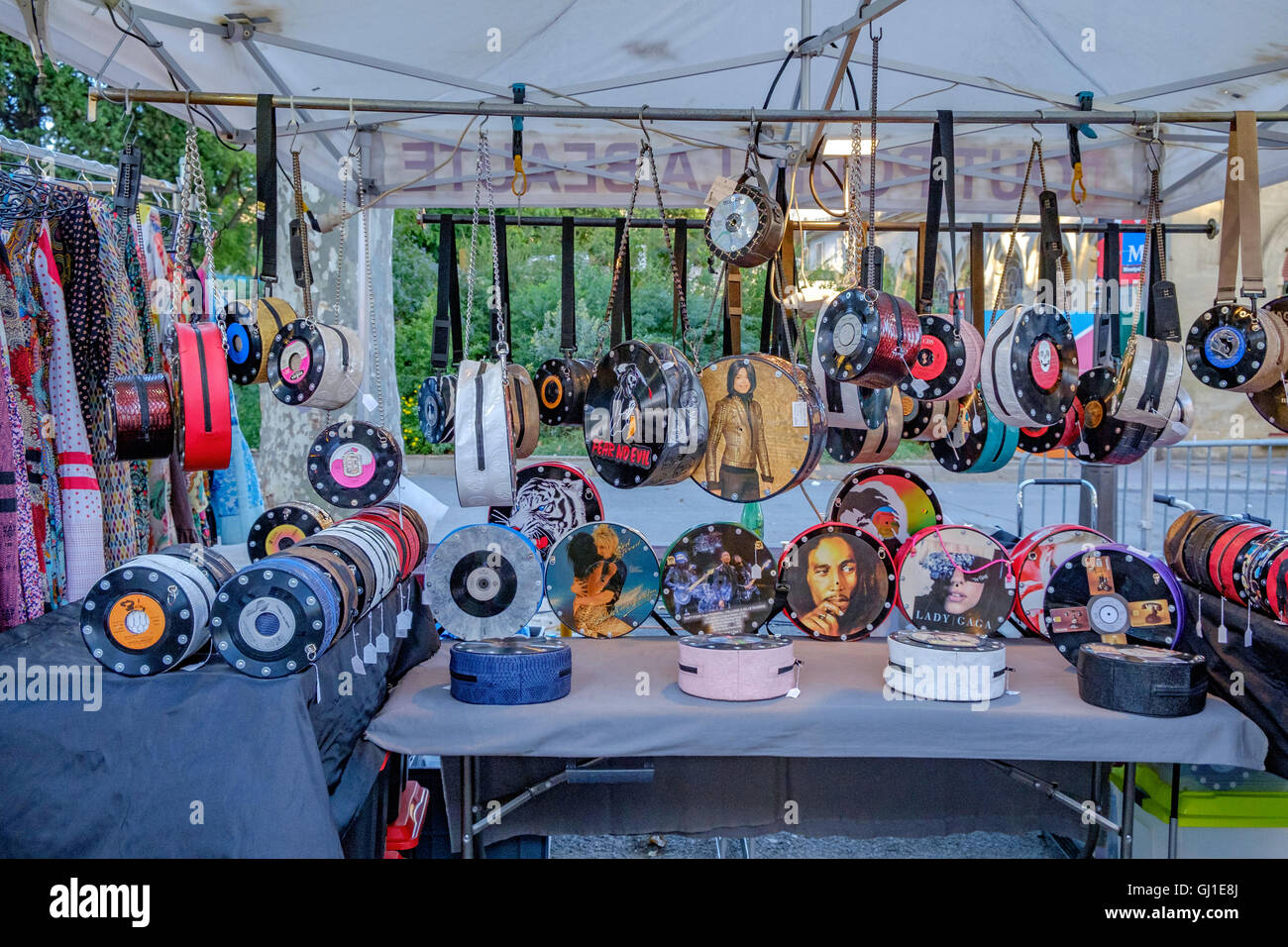 Records stall hi-res stock photography and images - Alamy