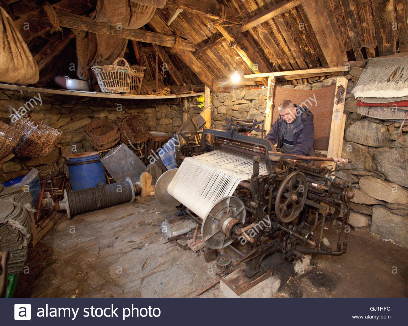 Scottish Weaving High Resolution Stock Photography and Images - Alamy