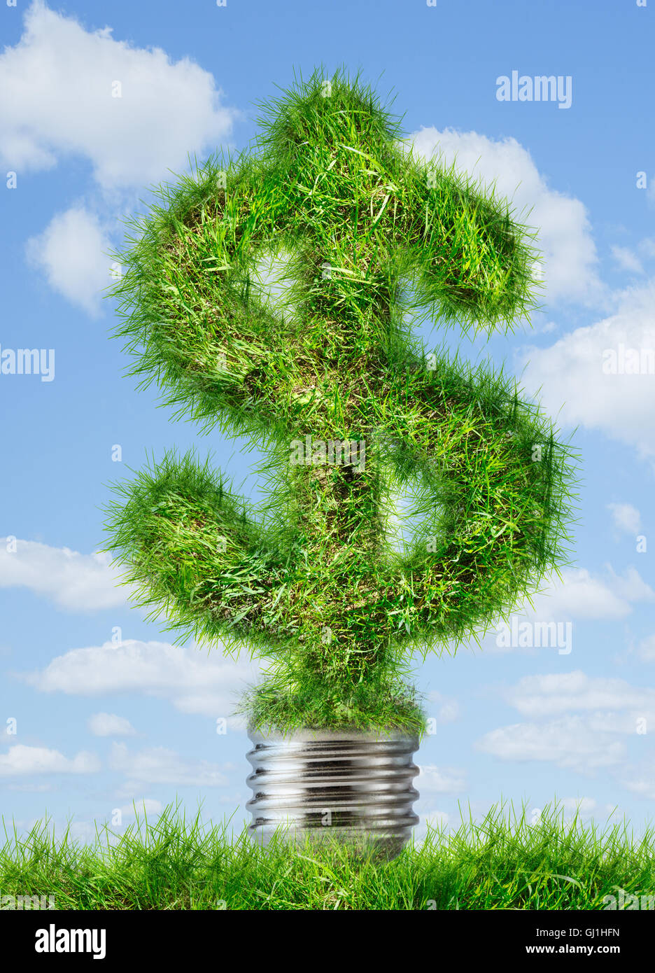 Lightbulb dollar sign hi-res stock photography and images - Alamy
