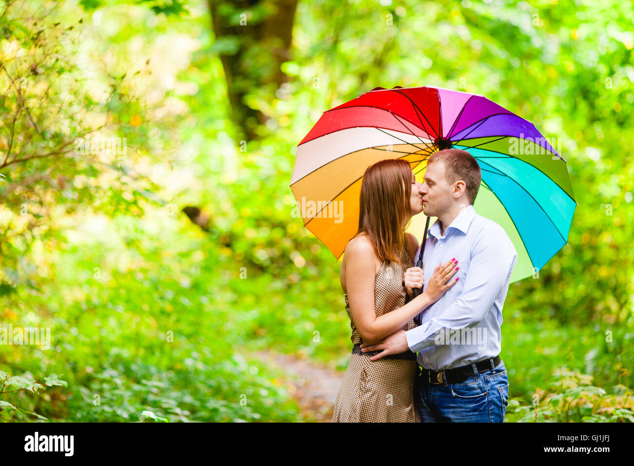 People Hiding From Rain Stock Photos & People Hiding From Rain Stock ...