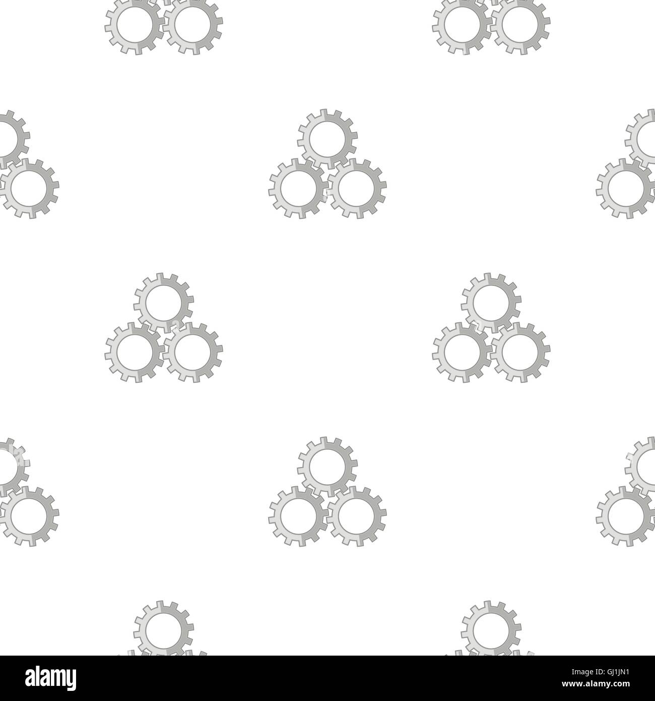 Seamless Gear Pattern Stock Vector Image & Art - Alamy