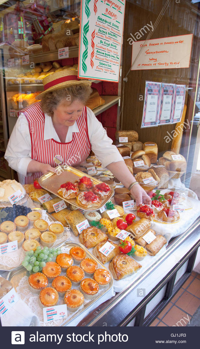 Cake Shop Window Cakes Display Cake Shop High Resolution Stock ...