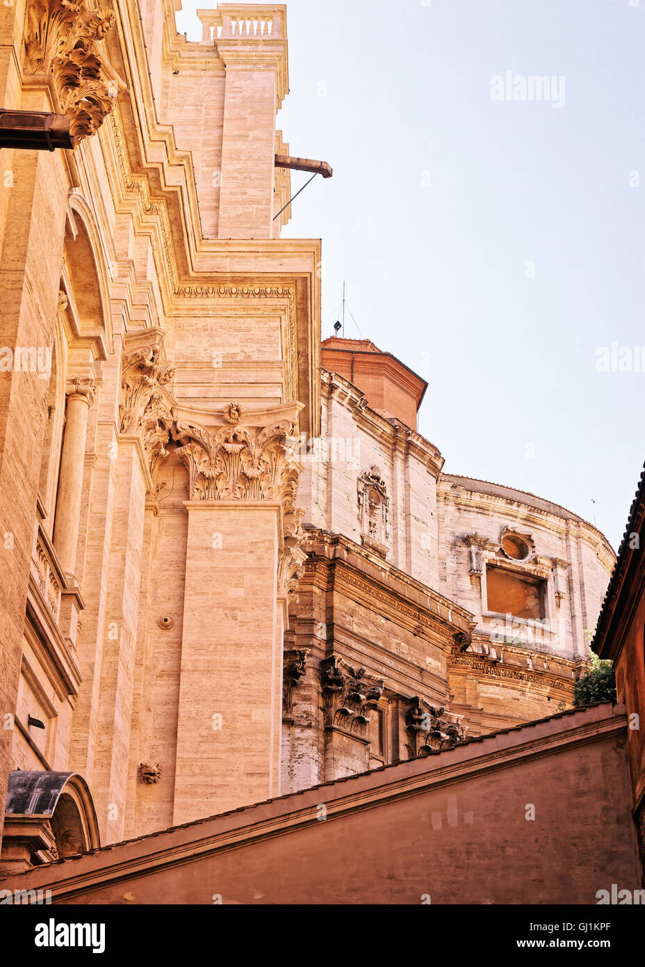 Inside of Vatican city, in Rome in Italy Stock Photo - Alamy