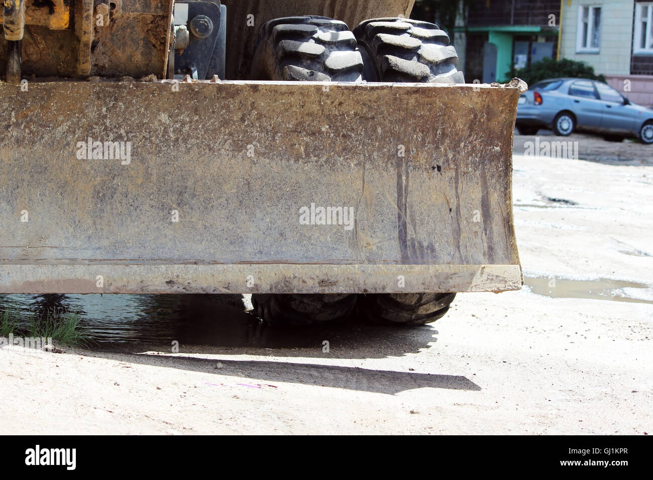 Construction bulldozer forklift structure hi-res stock photography and ...