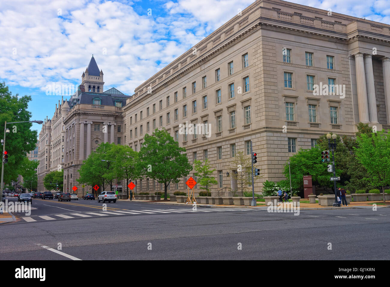 Internal Revenue Service Building is located in Washington D.C., USA ...
