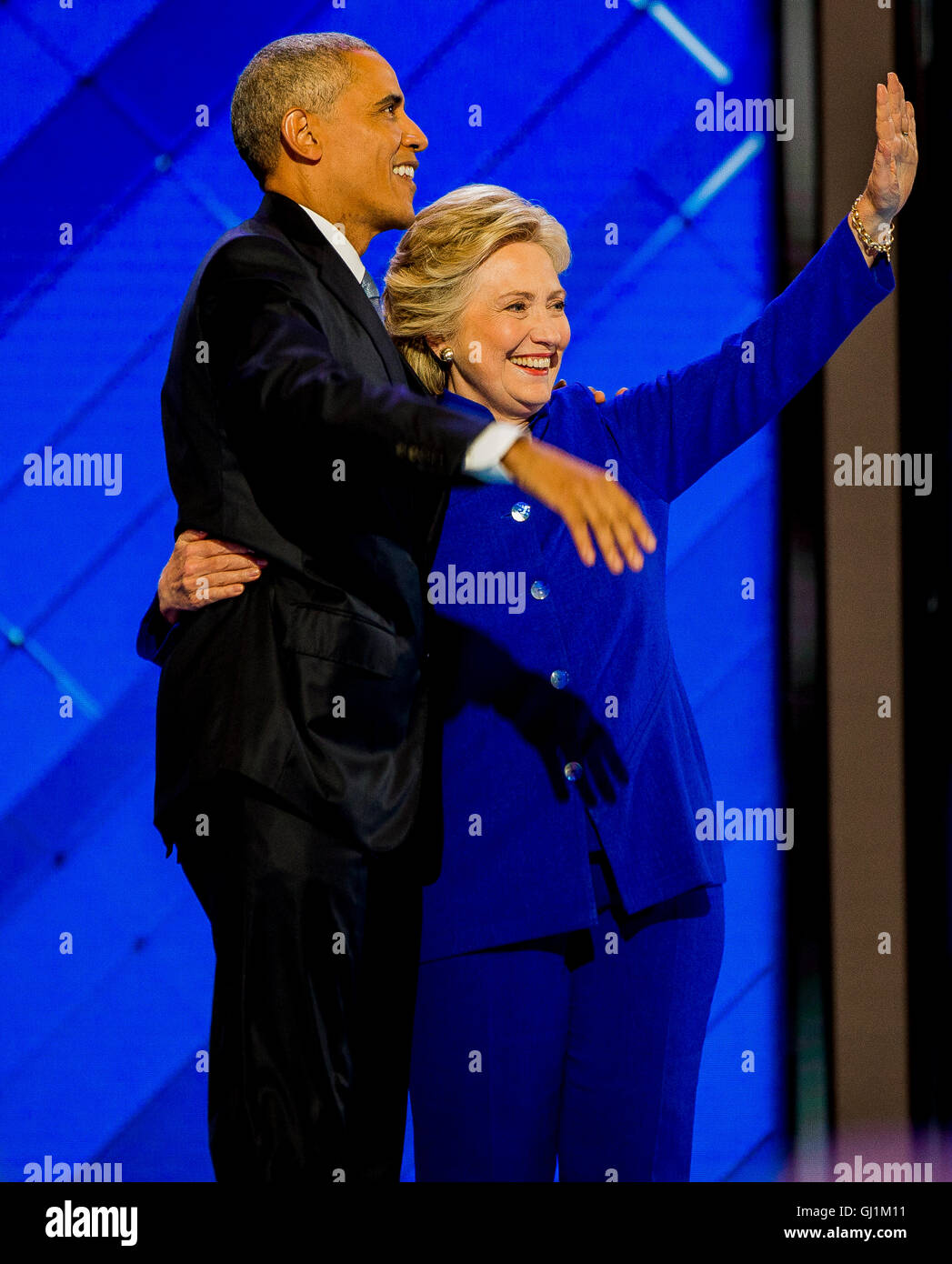 Philadelphia, Pennsylvania, USA, 27th July , 2016 President Barak Obama ...