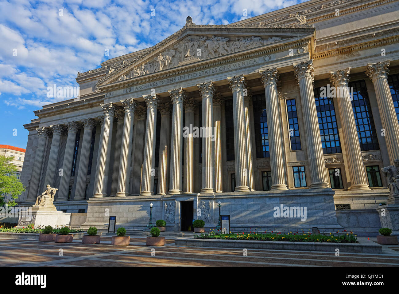 National Archives Building Declaration High Resolution Stock ...