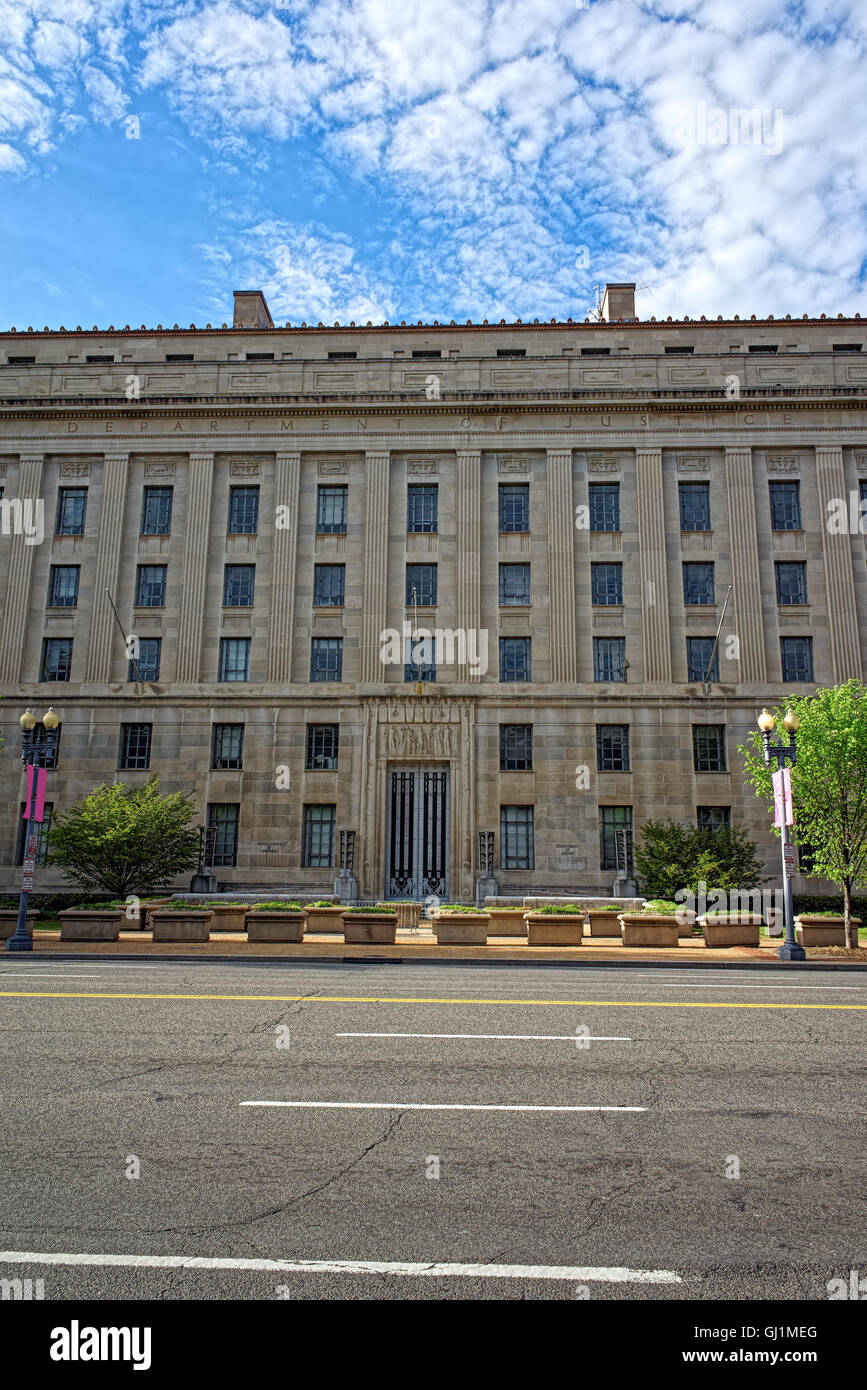 United States Department of Justice is located in the capital of the ...