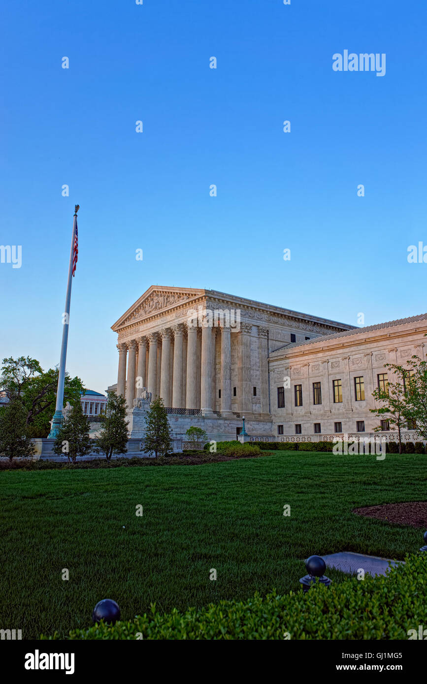 United States Supreme Court Building locates in Washington D.C., USA ...