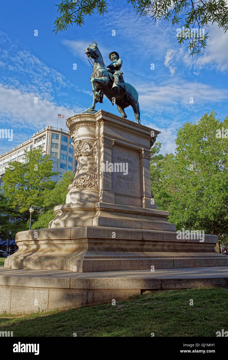 Statue general winfield scott hi-res stock photography and images - Alamy