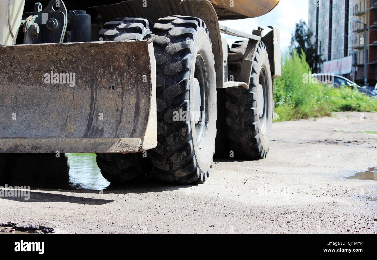 Construction bulldozer forklift structure hi-res stock photography and ...