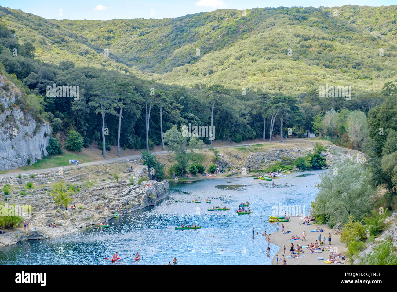 Gardon river hi-res stock photography and images - Alamy