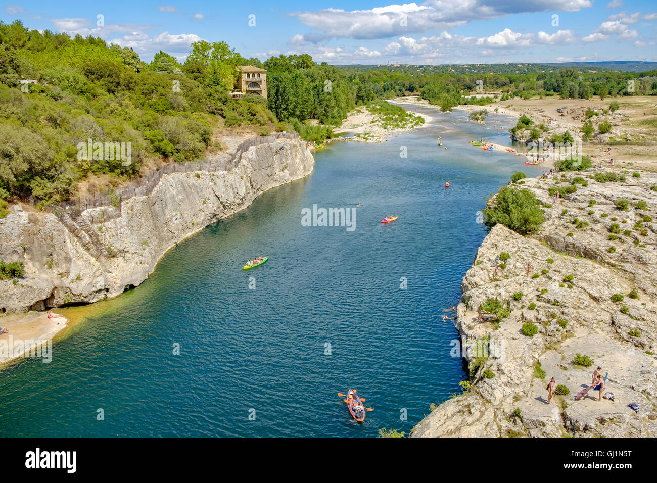 Gardon river hi-res stock photography and images - Alamy
