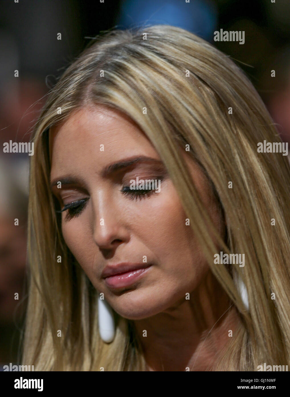 Cleveland, Ohio, USA, 19th July, 2016 Ivanka Trump at the Republican ...