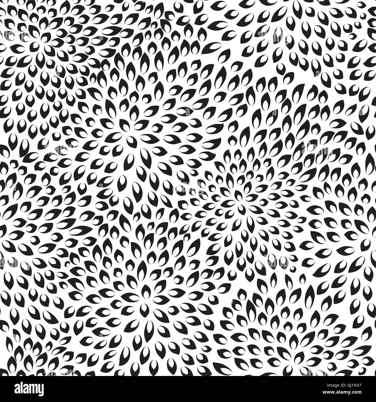 Abstract Flower Seamless Pattern Background Stock Vector Image & Art ...