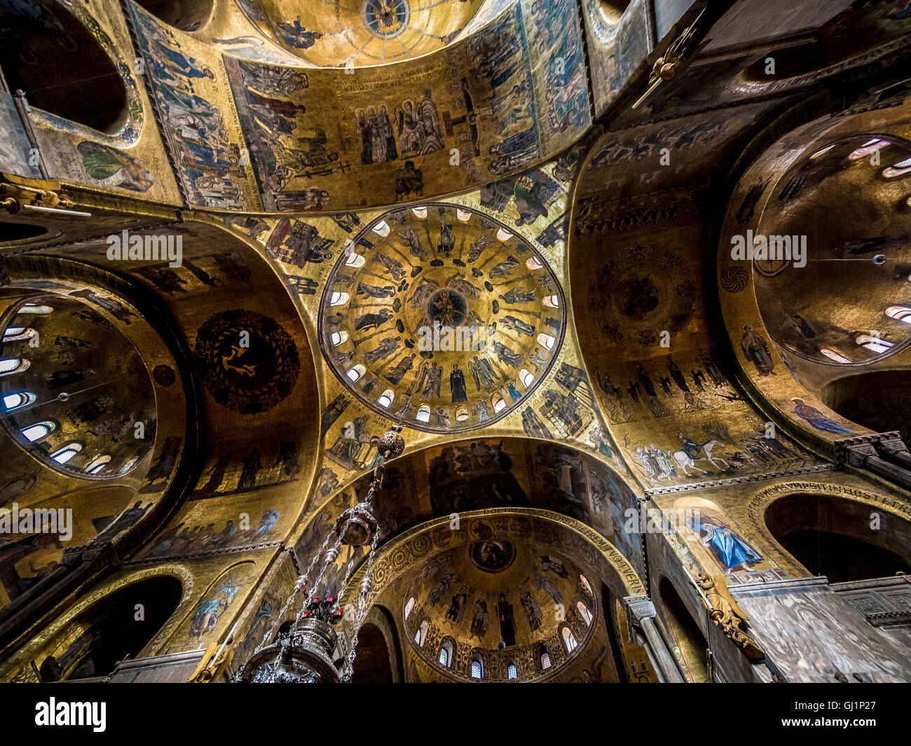 Basilica di san marco interior hi-res stock photography and images - Alamy