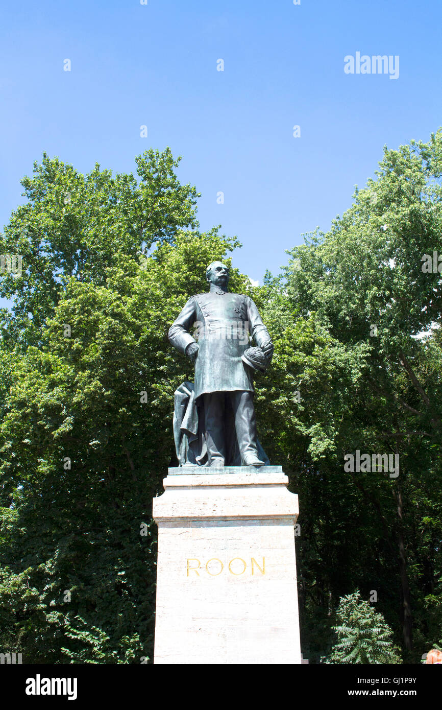Statue of albrecht von roon hi-res stock photography and images - Alamy