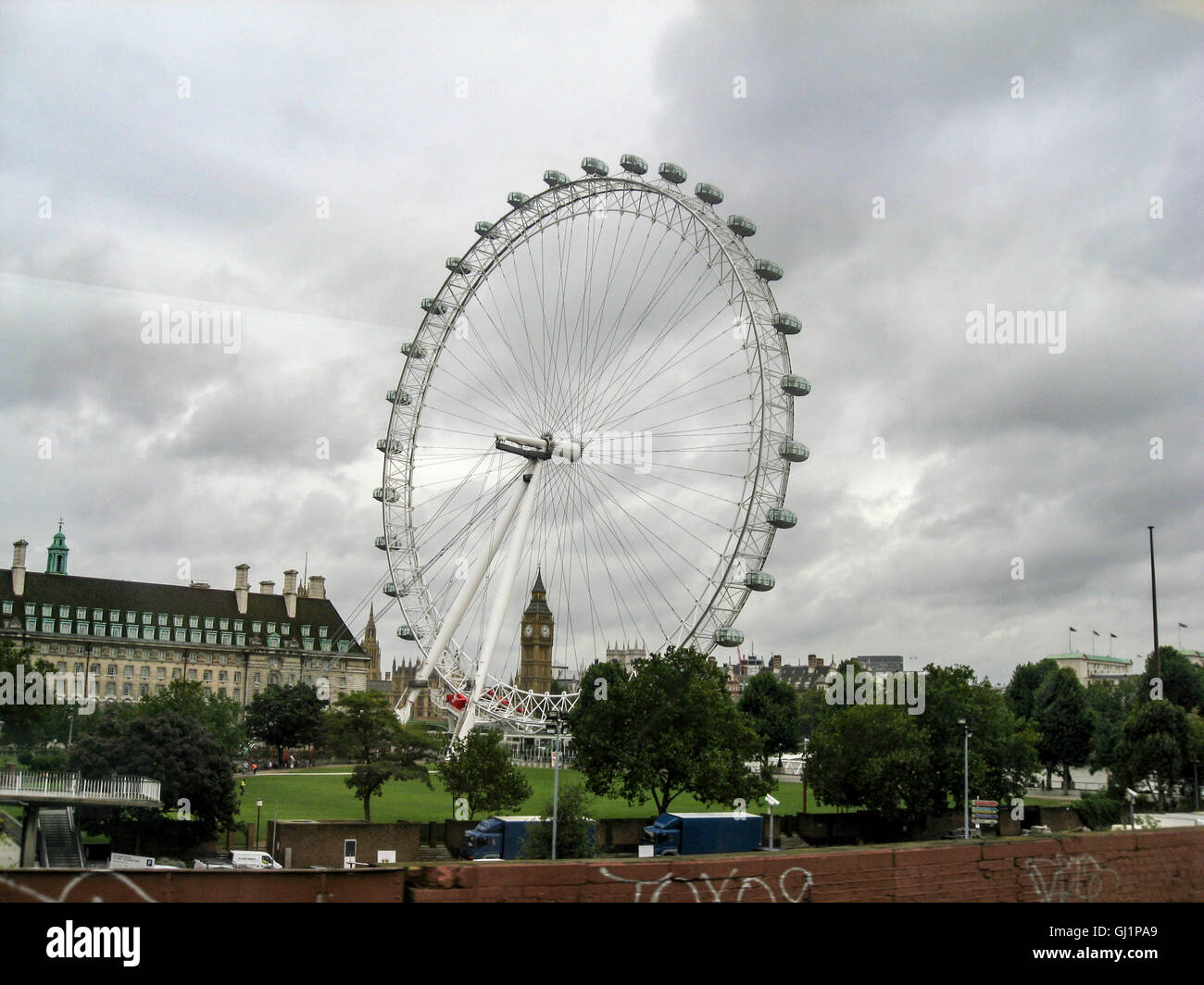 London Eye Ferris Wheel England Stock Photo - Alamy