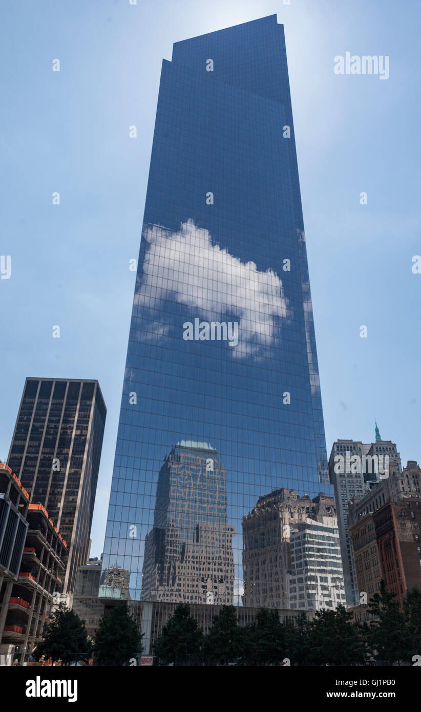 Freedom Tower 911 Memorial New York City Stock Photo - Alamy