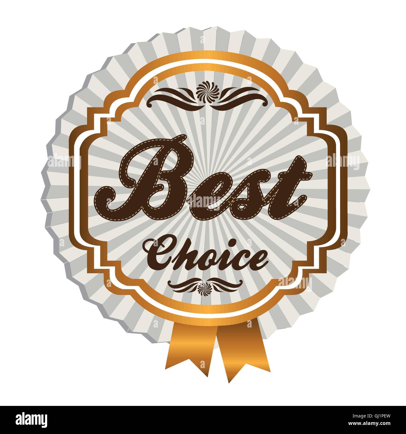 vintage label illustrations in warm colors vector illustration Stock ...