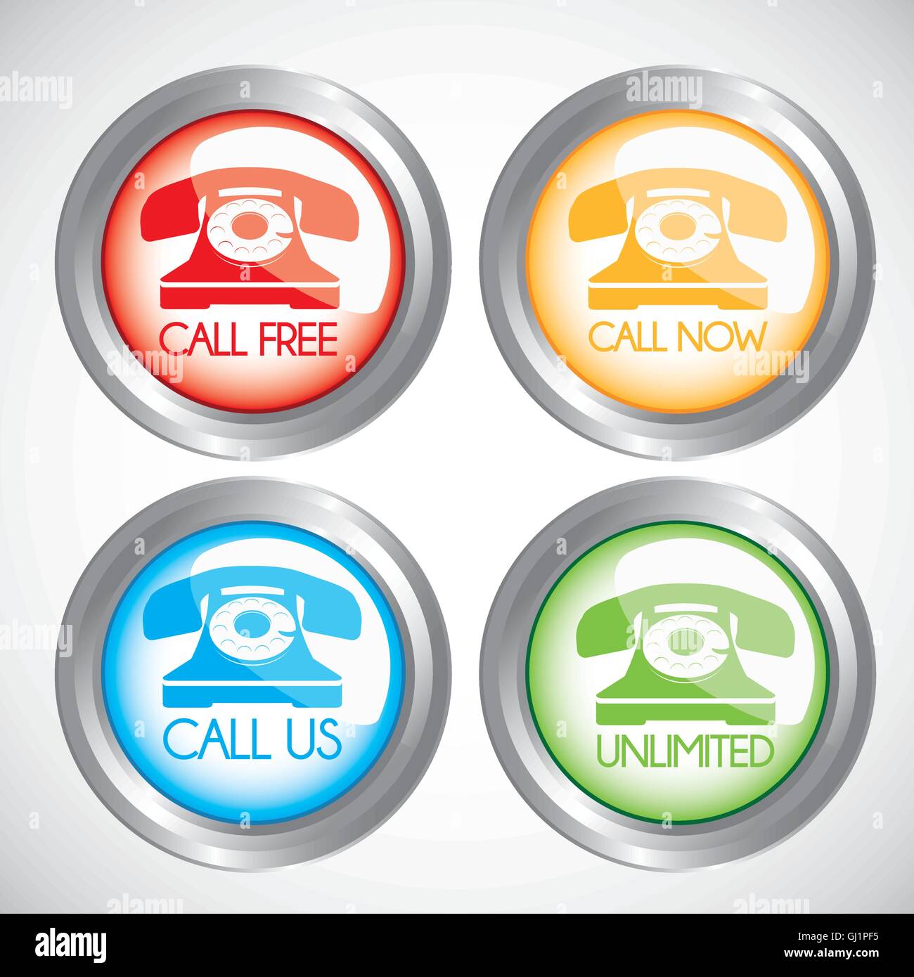 Vintage black rotary telephone Stock Vector Images - Alamy