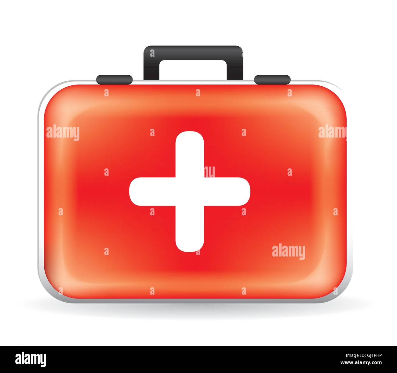 Illustration of a health kit isolated on white background vector Stock ...
