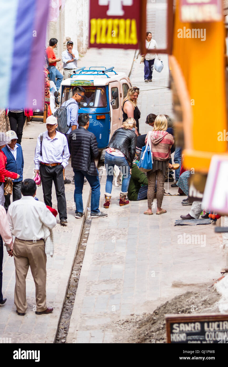 Peru peruvian city mototaxi hi-res stock photography and images - Alamy