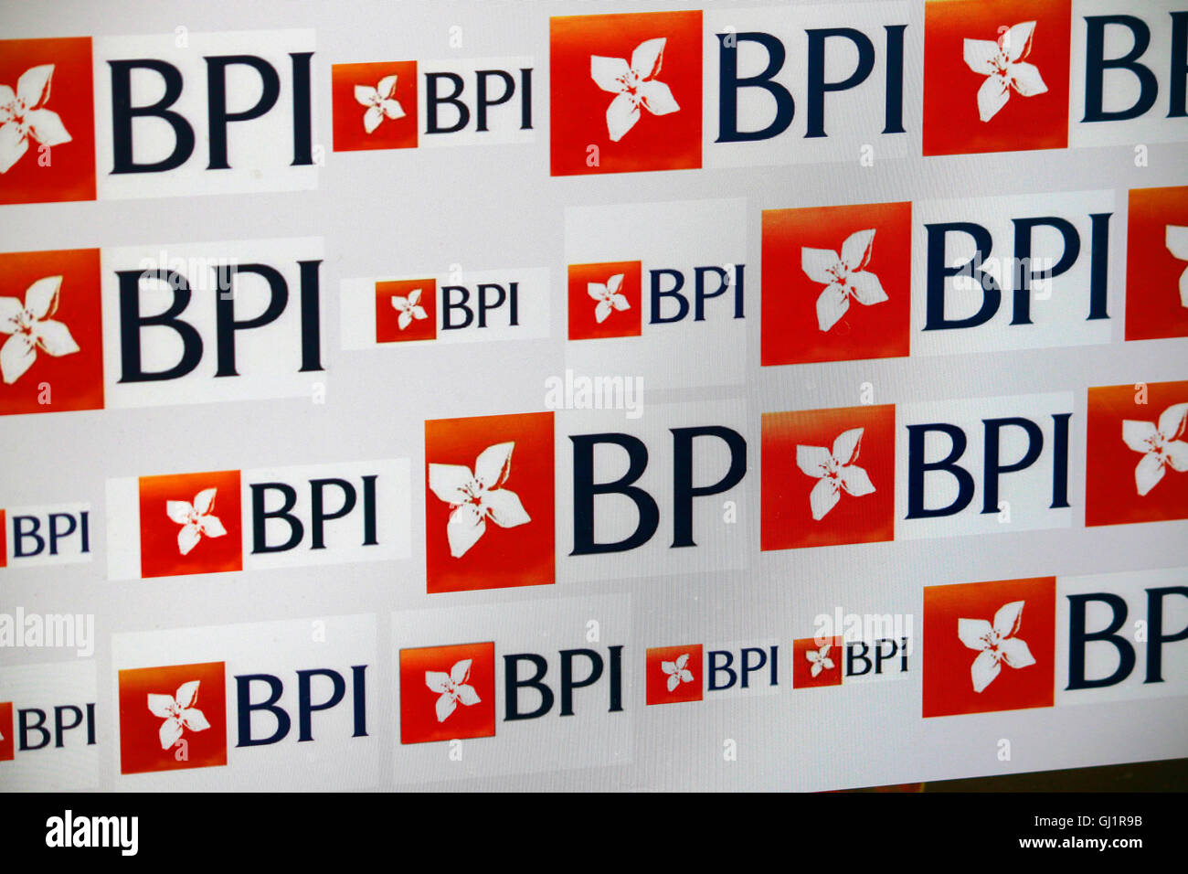 Bpi logo hi-res stock photography and images - Alamy
