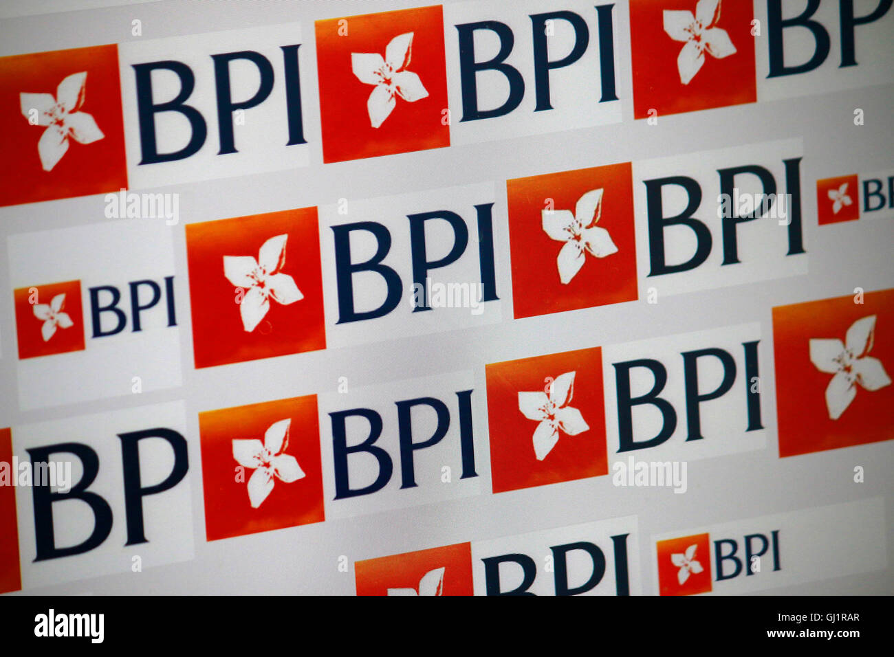 Bpi logo hi-res stock photography and images - Alamy
