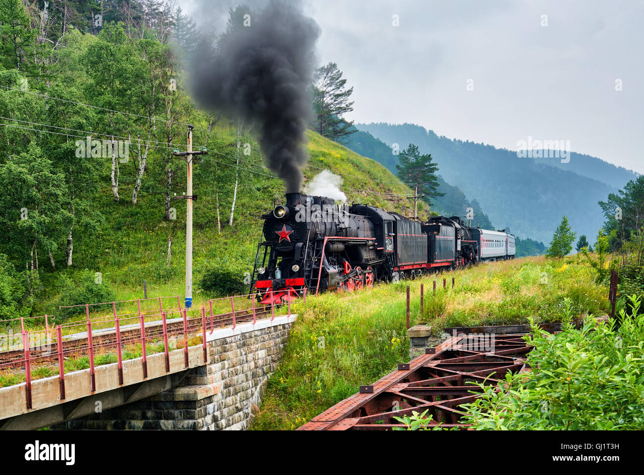 Circum baikal train hi-res stock photography and images - Alamy