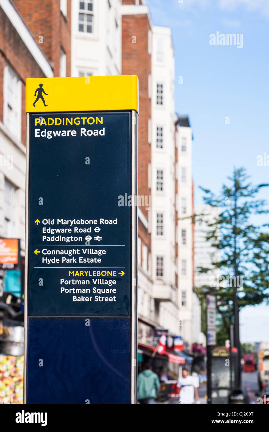 Edgware Road, London, England, U.K Stock Photo - Alamy