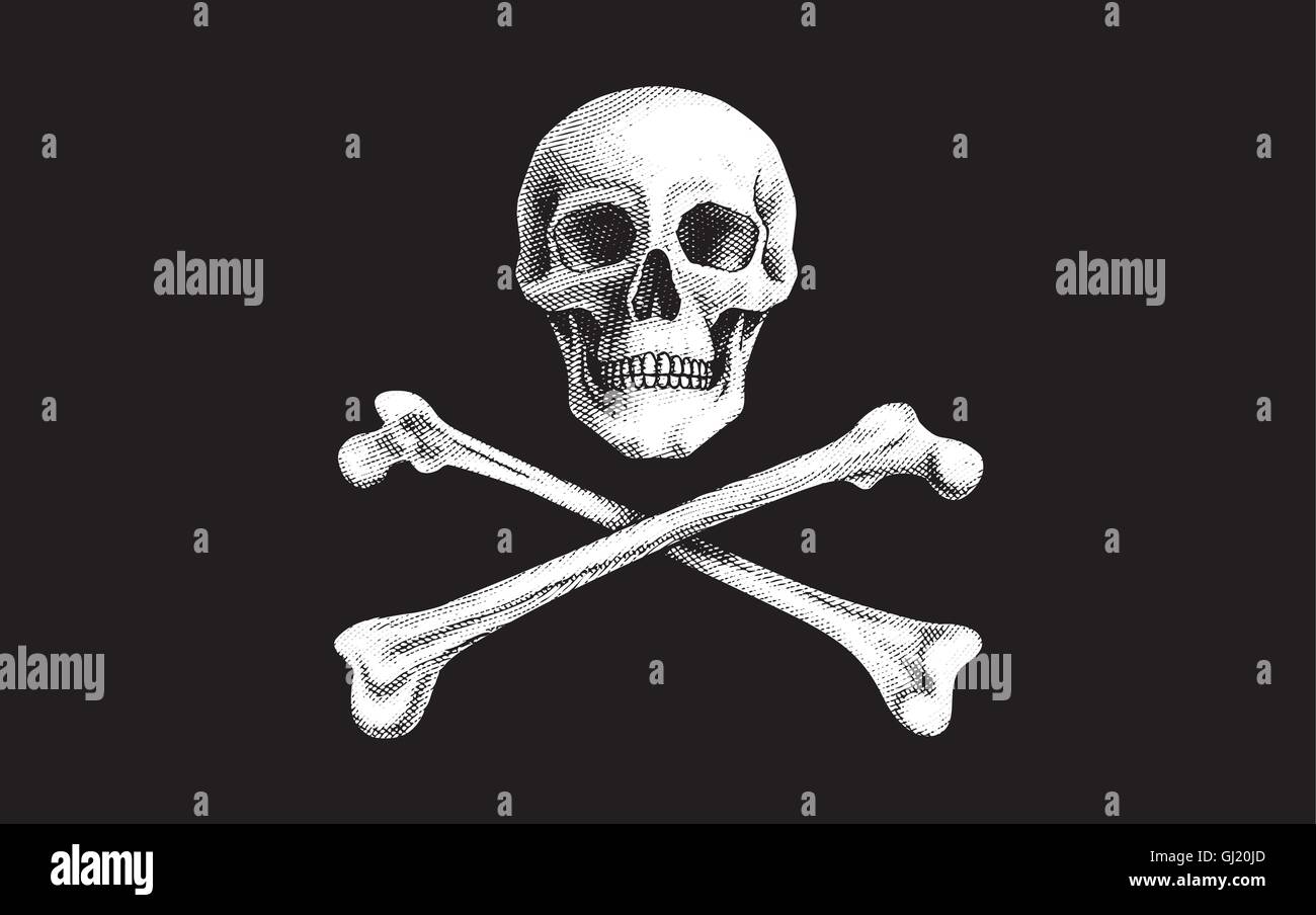Printable Skull And Crossbones Flags