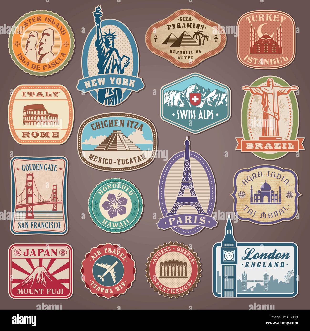 Famous vector vectors hi-res stock photography and images - Alamy