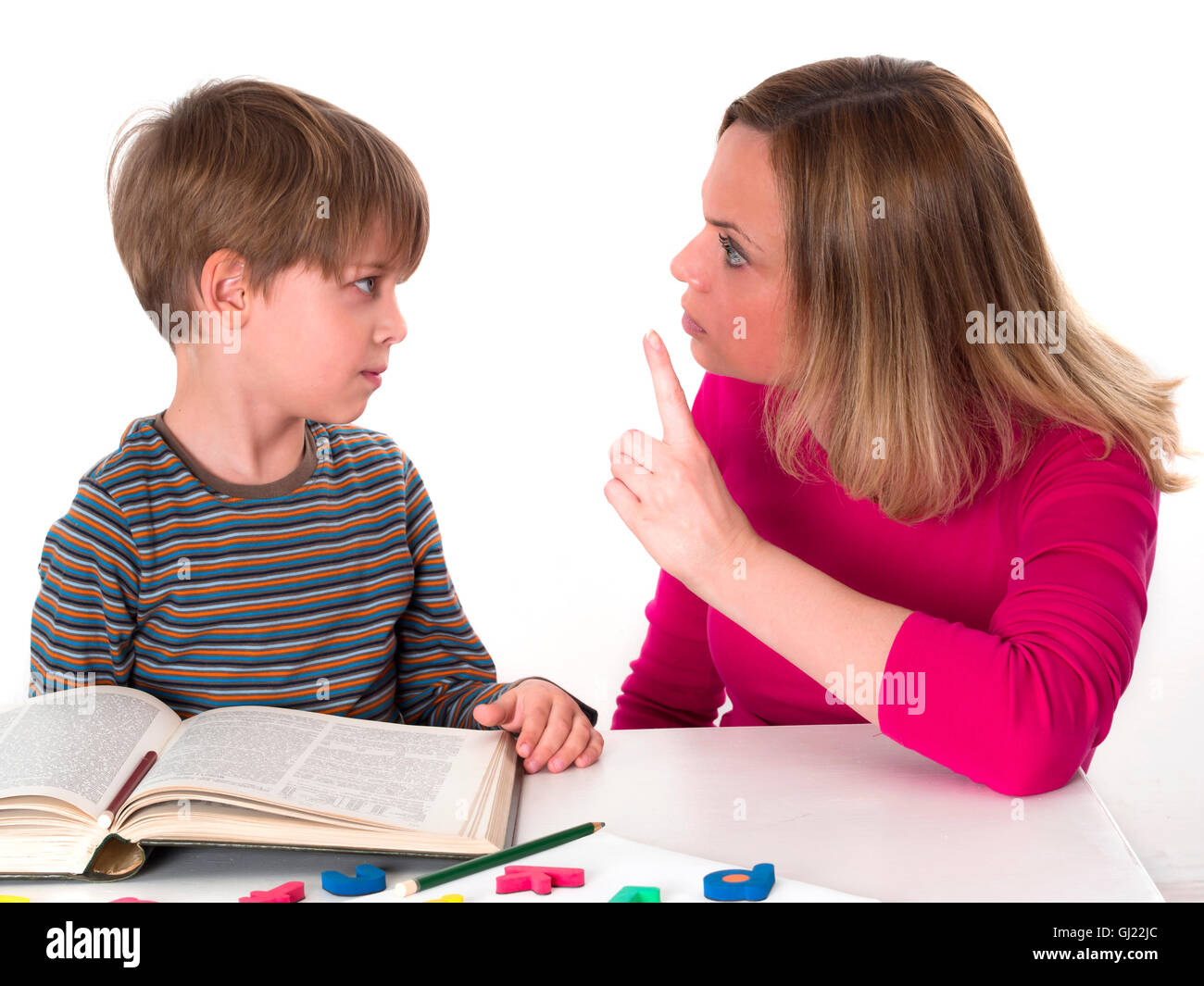 mother teaching her son Stock Photo - Alamy mother teaching her son Stock Photo - Alamy