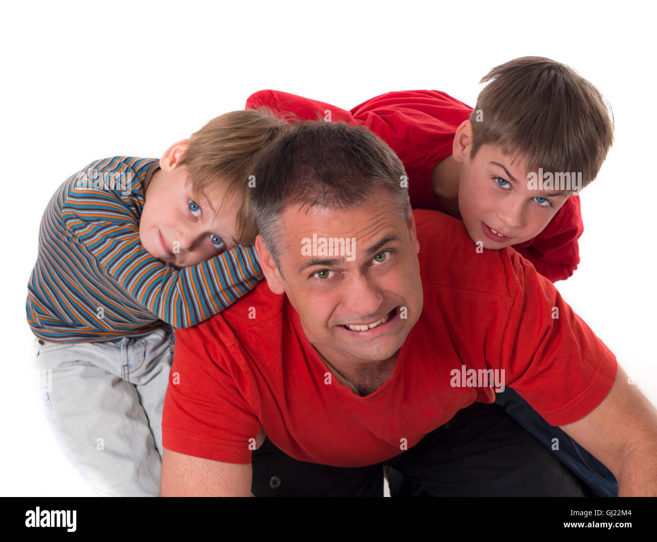 Frustrated parent with children hi-res stock photography and images - Alamy